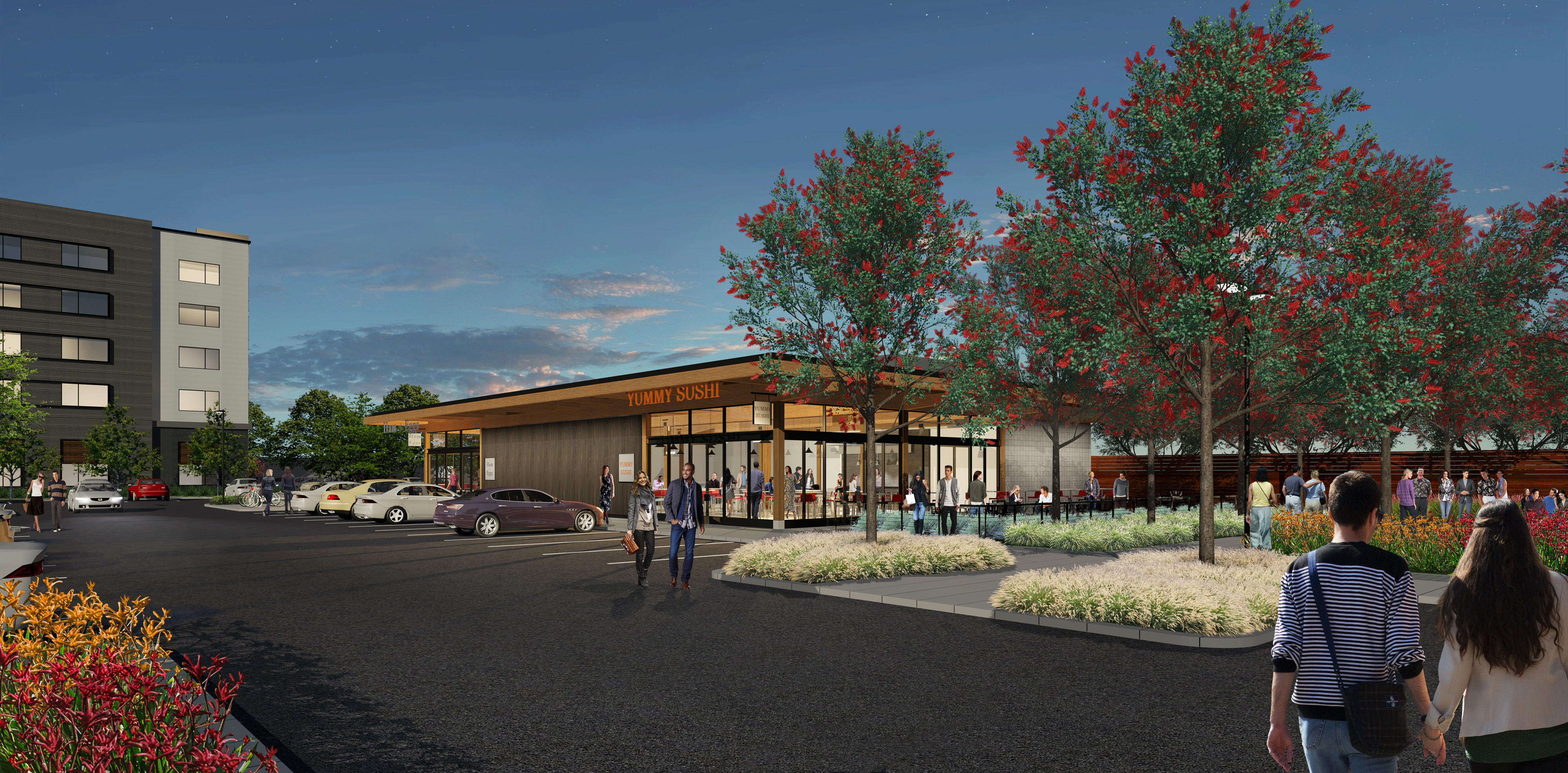 Mission Park Market Place - SMITH+SMITH Landscape Architects